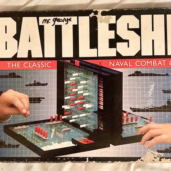 Milton Bradley | Games | Battleship Vintage 99 Classic Naval Combat ...